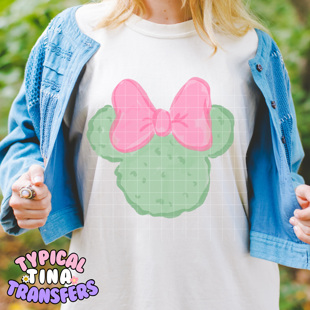 Garden Mouse | DTF Transfer | POD – Typical Tina Transfers