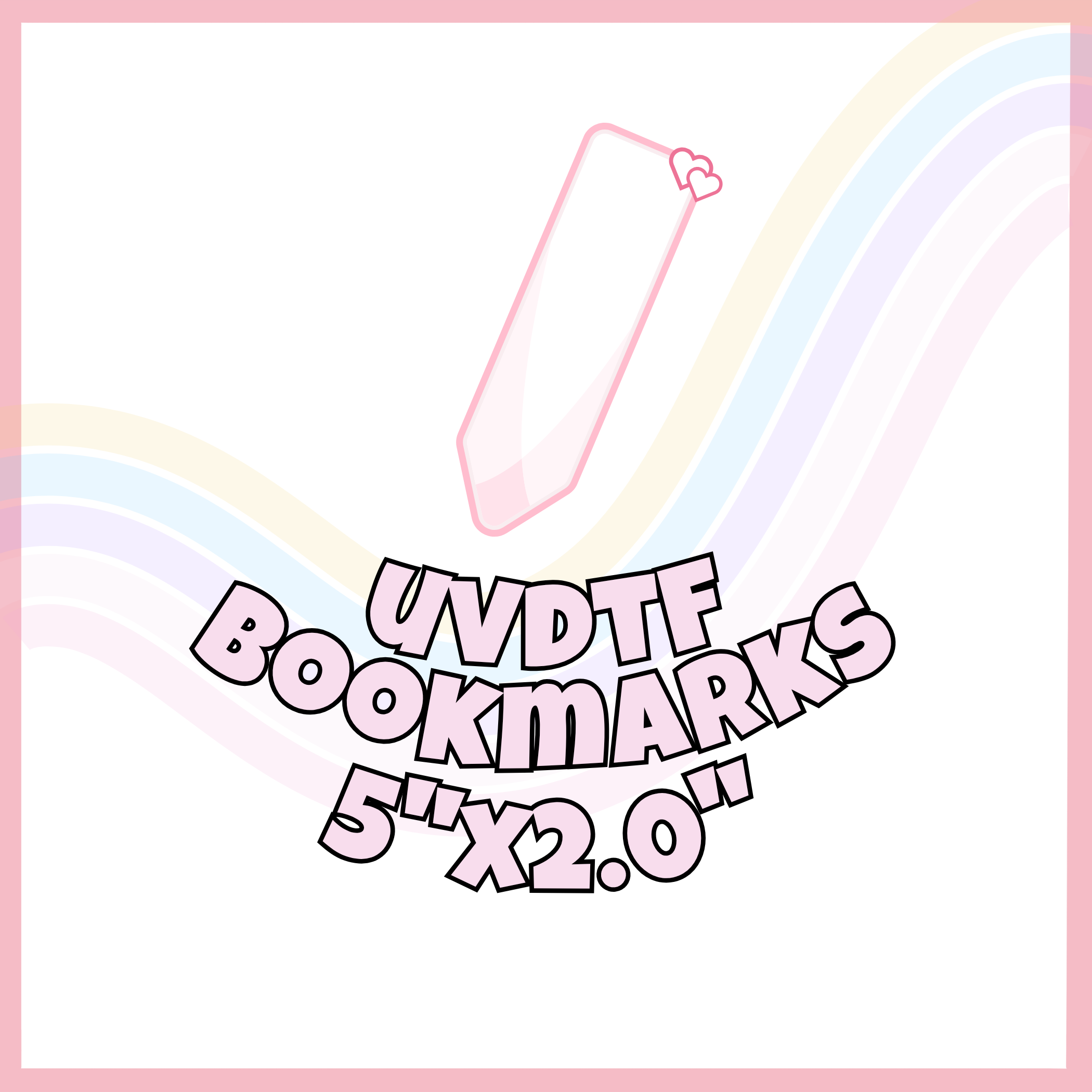 POD - UV bookmarks 5"x2" – Typical Tina Transfers