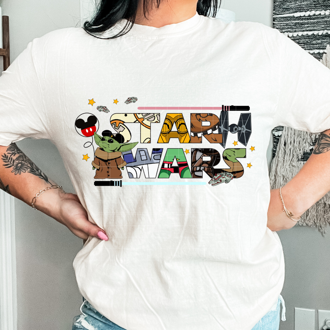 SW Sabers | DTF Screen Print | POD – Typical Tina Transfers