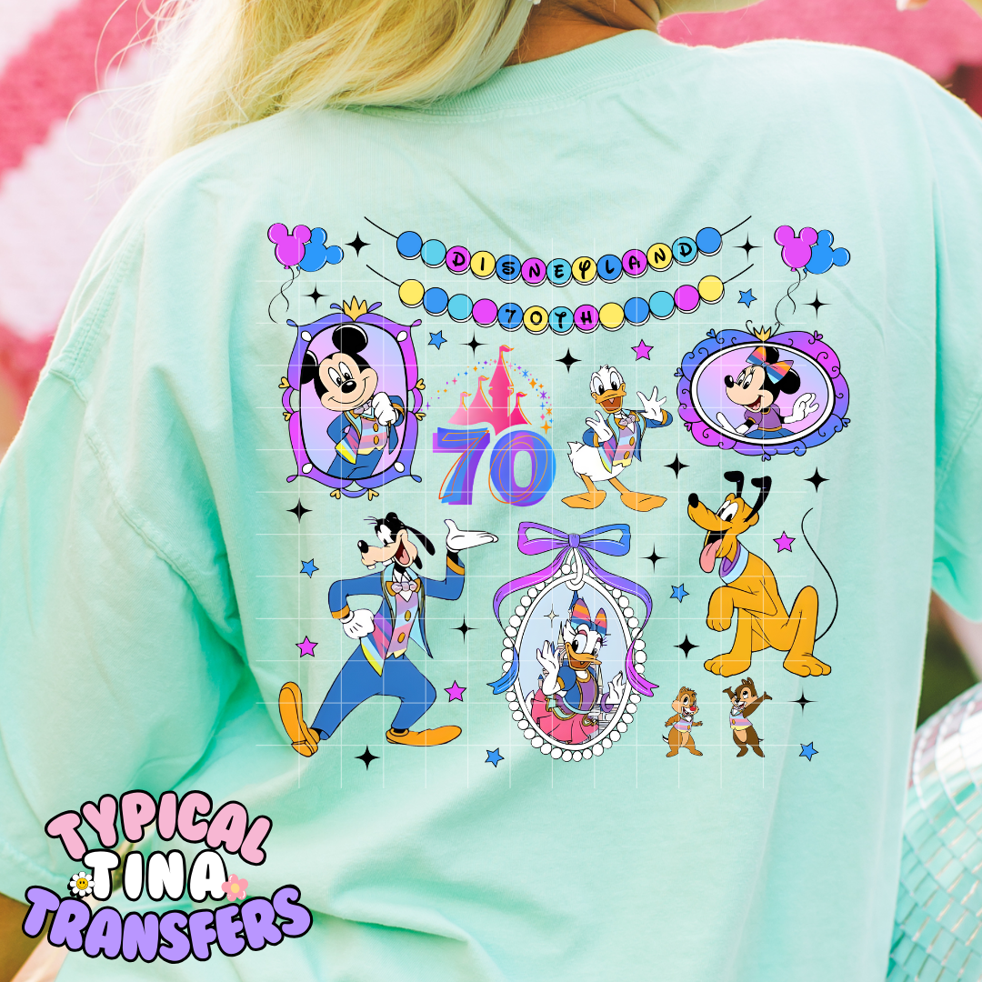 70 anniversary | DTF Transfer | POD – Typical Tina Transfers