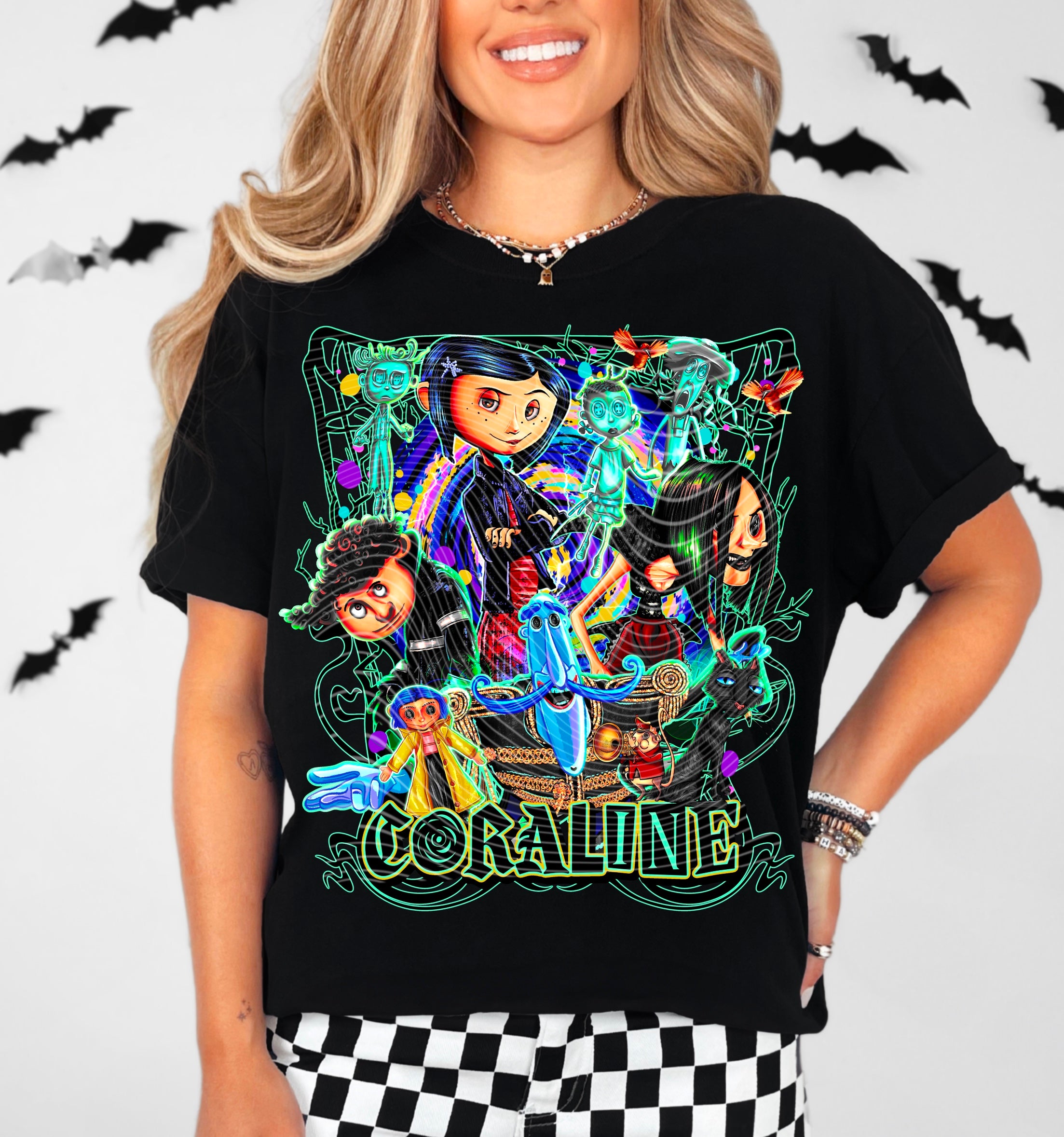 Cora bright group mural | DTF Transfer | POD – Typical Tina Transfers