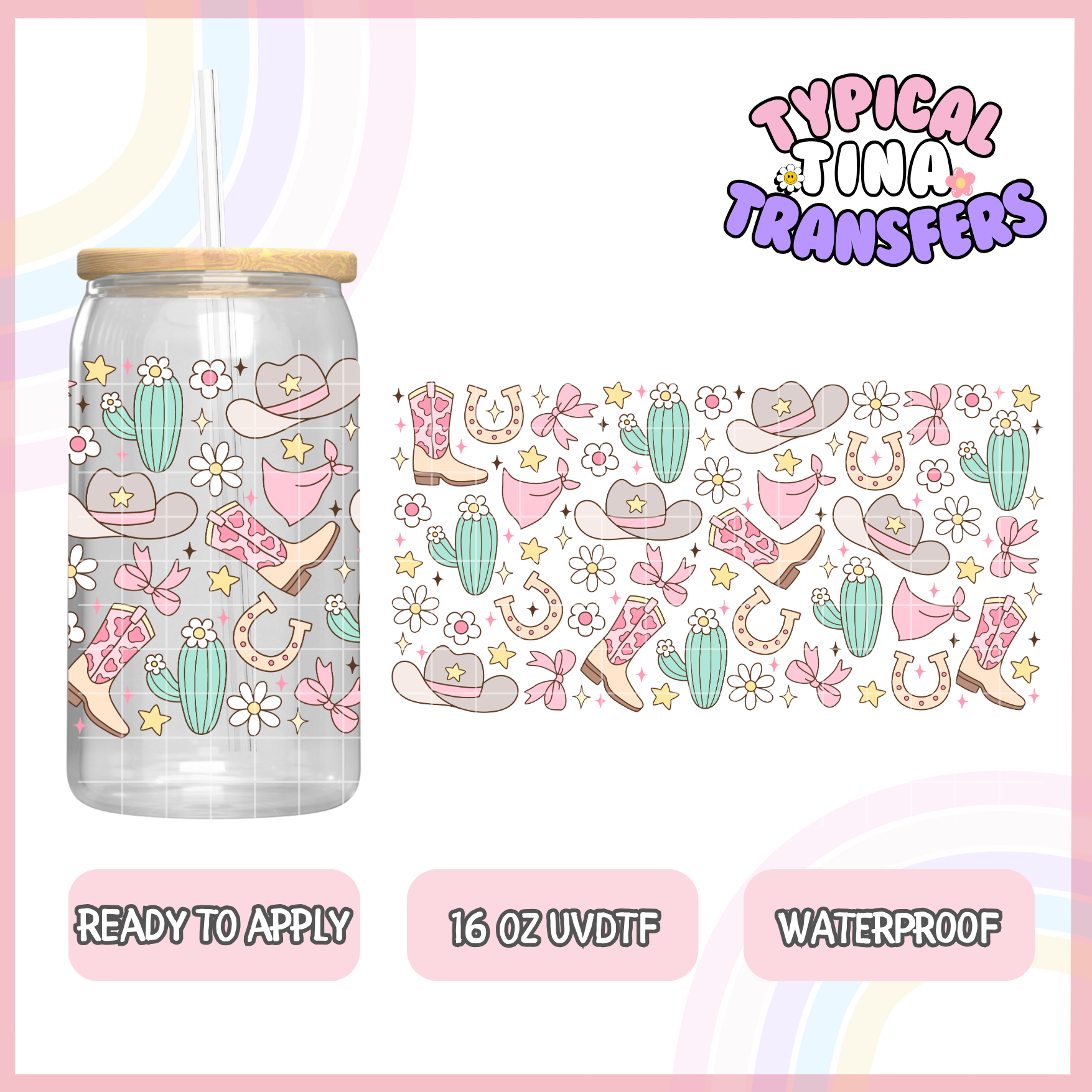 16 oz RTS - Girly things – Typical Tina Transfers