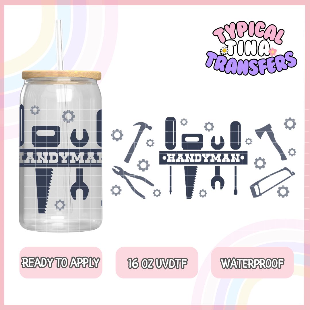 UVDTF #276 | 16oz UVDTF Wrap | POD – Typical Tina Transfers